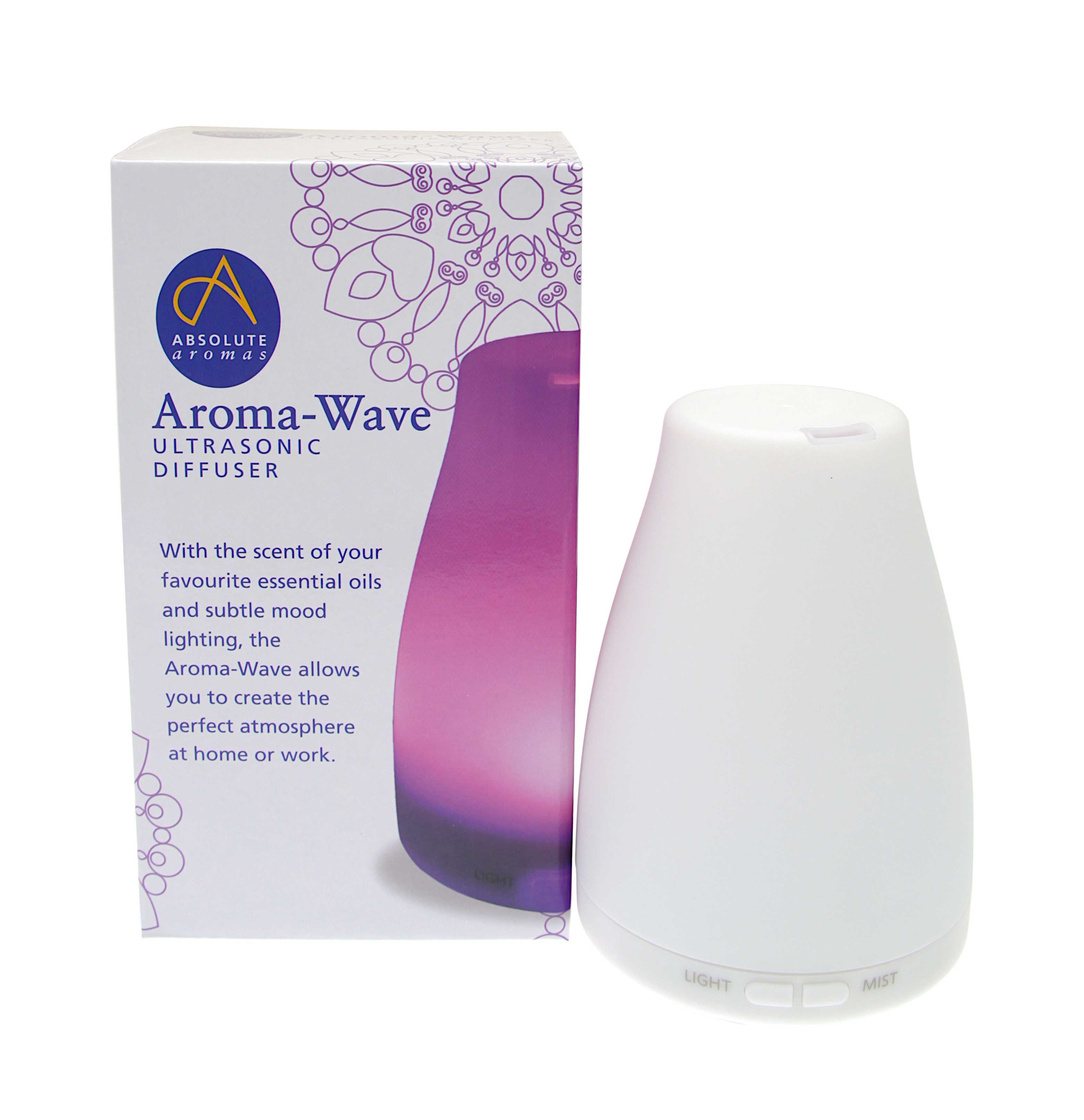 Aroma-Wave Ultrasonic Diffuser |Aroma-Wave Ultrasonic Diffuser - Absolute Aromas