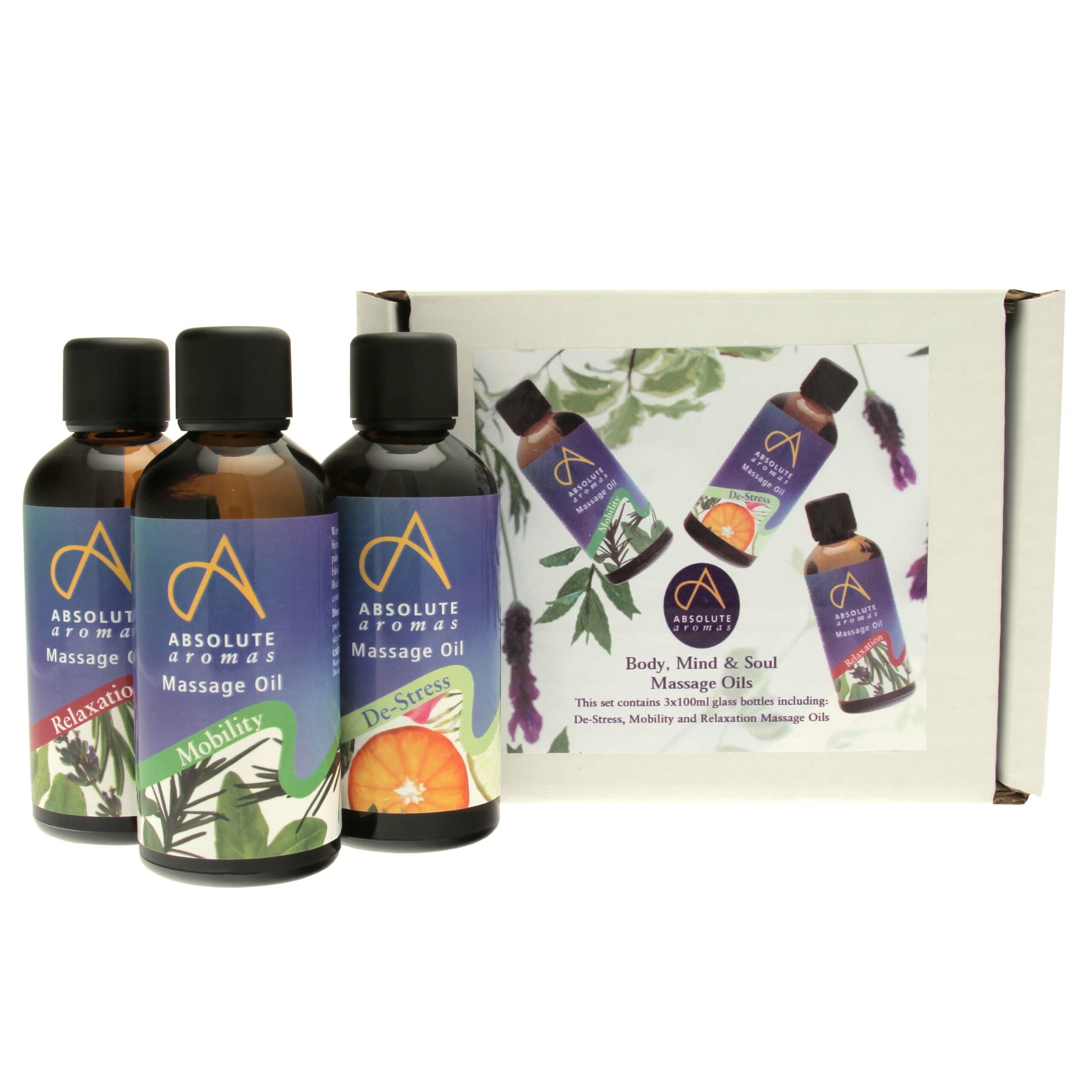 Body, Mind & Soul Massage Kit - Absolute Aromas
