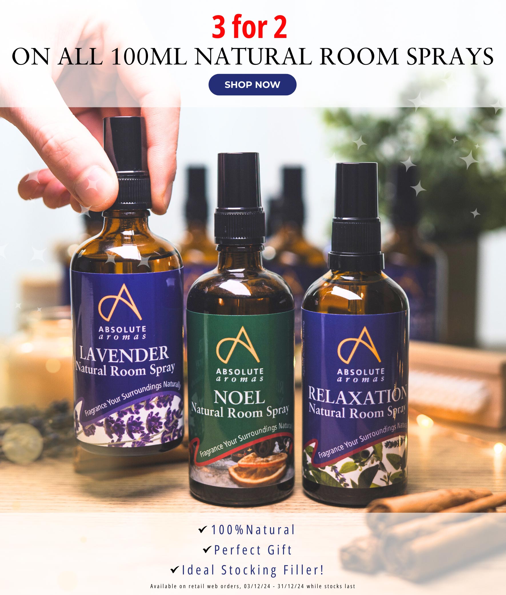 Exclusive Monthly Offers | Free Gifts with Purchase - Absolute Aromas